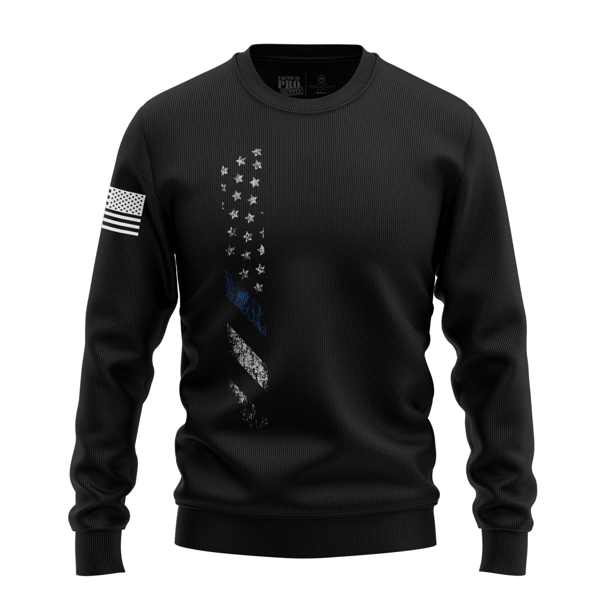 Glory Stripe Blue Line Sweater – Tactical Pro Supply, LLC